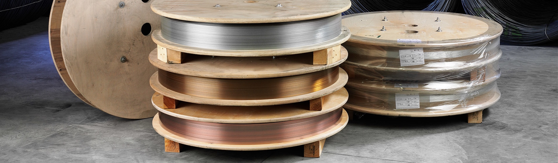 Multi-wire band for metal staple production -Tecnofil